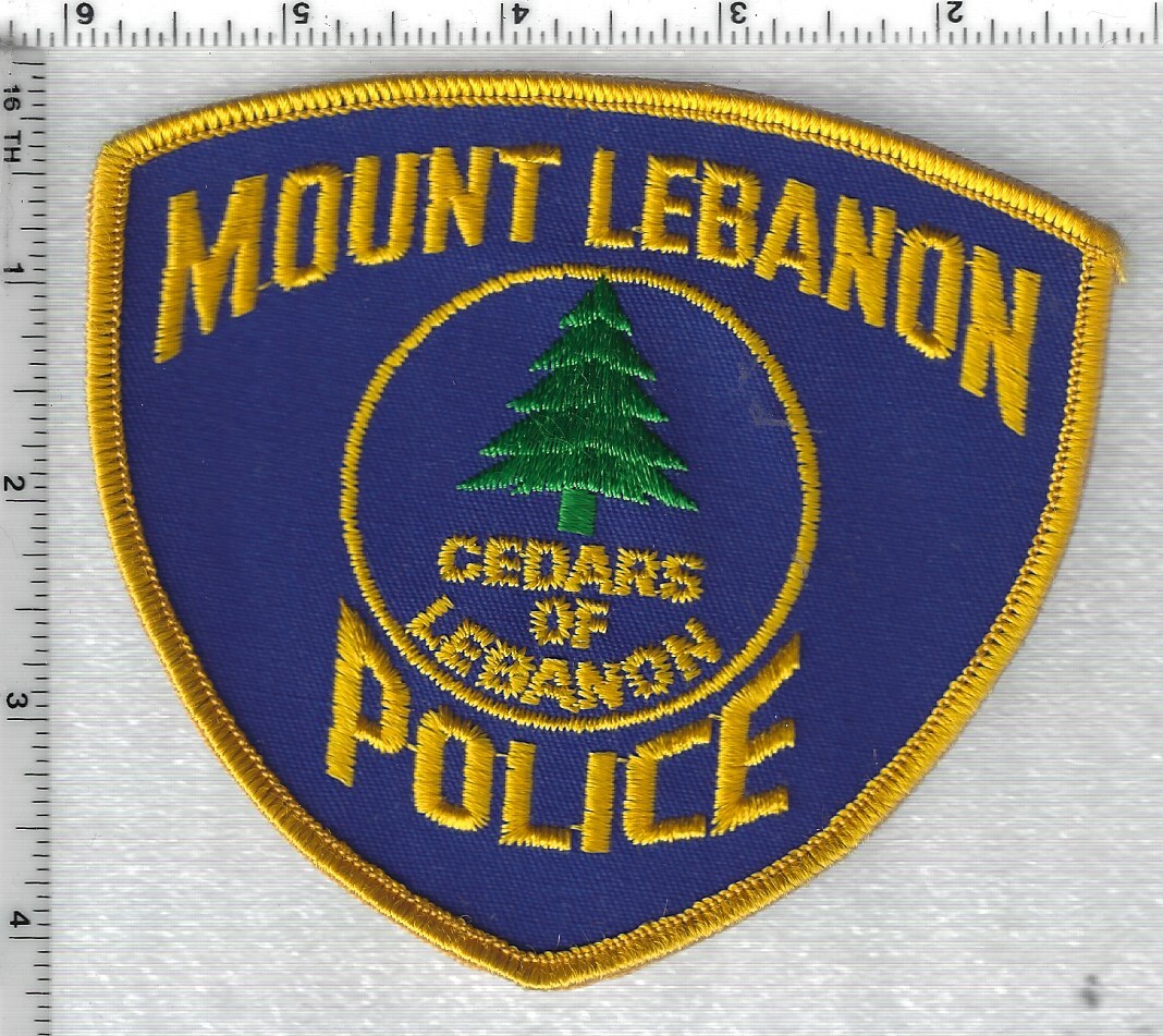 Mount Lebanon Police (Pennsylvania) Shoulder Patch | eBay