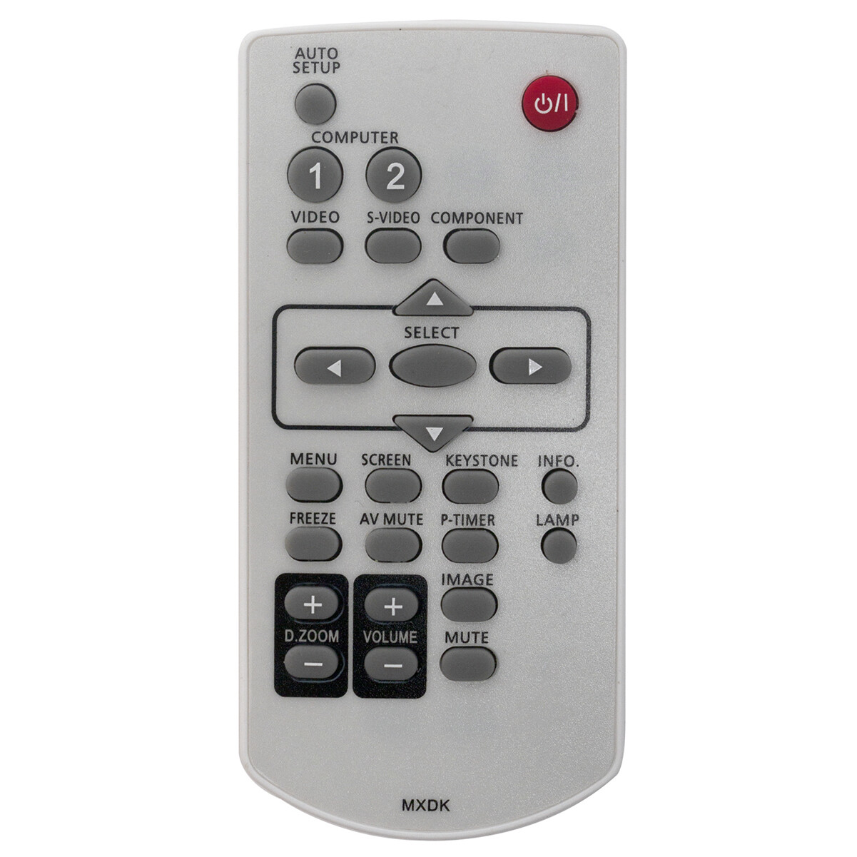 MXDK Replacement Remote for Panasonic Projector PT-LX26HU PT-LX30HU PT ...
