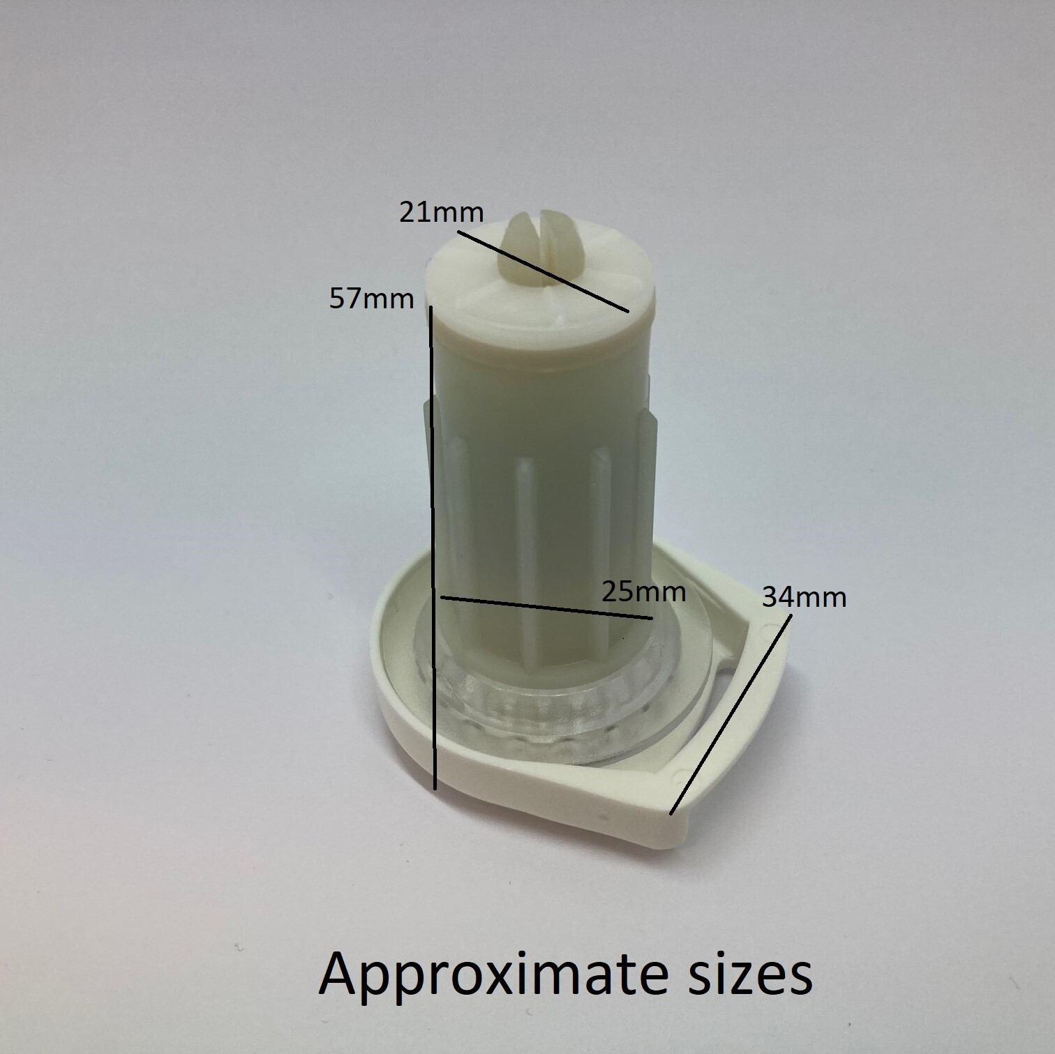 old style Faber/Hillarys roller blind control winder & chain - 25mm ...