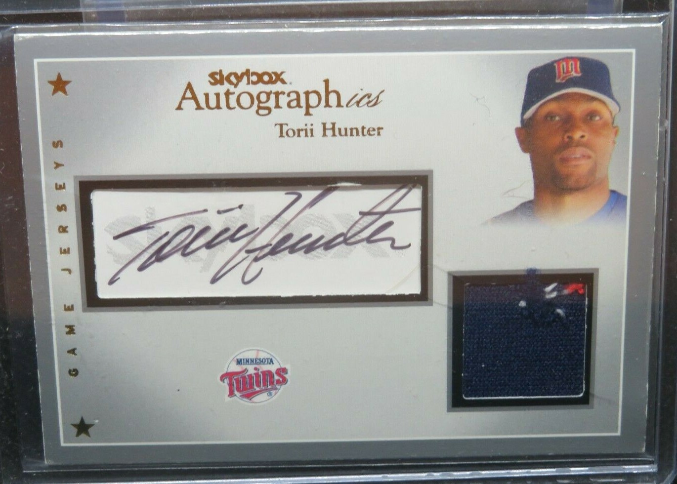 #185 2004 AUTOGRAPHICS Torii Hunter autograph 97/125 | eBay