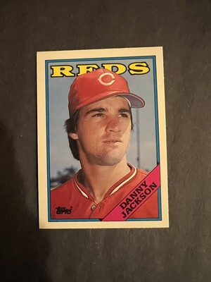 Danny Jackson 1988 Topps Traded #55T Cincinnati Reds FREE SHIPPING | eBay