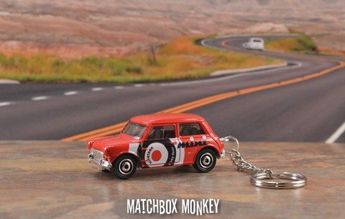 1964 Red Mini Cooper Custom Keychain FOB Porte Cles Llavero ...