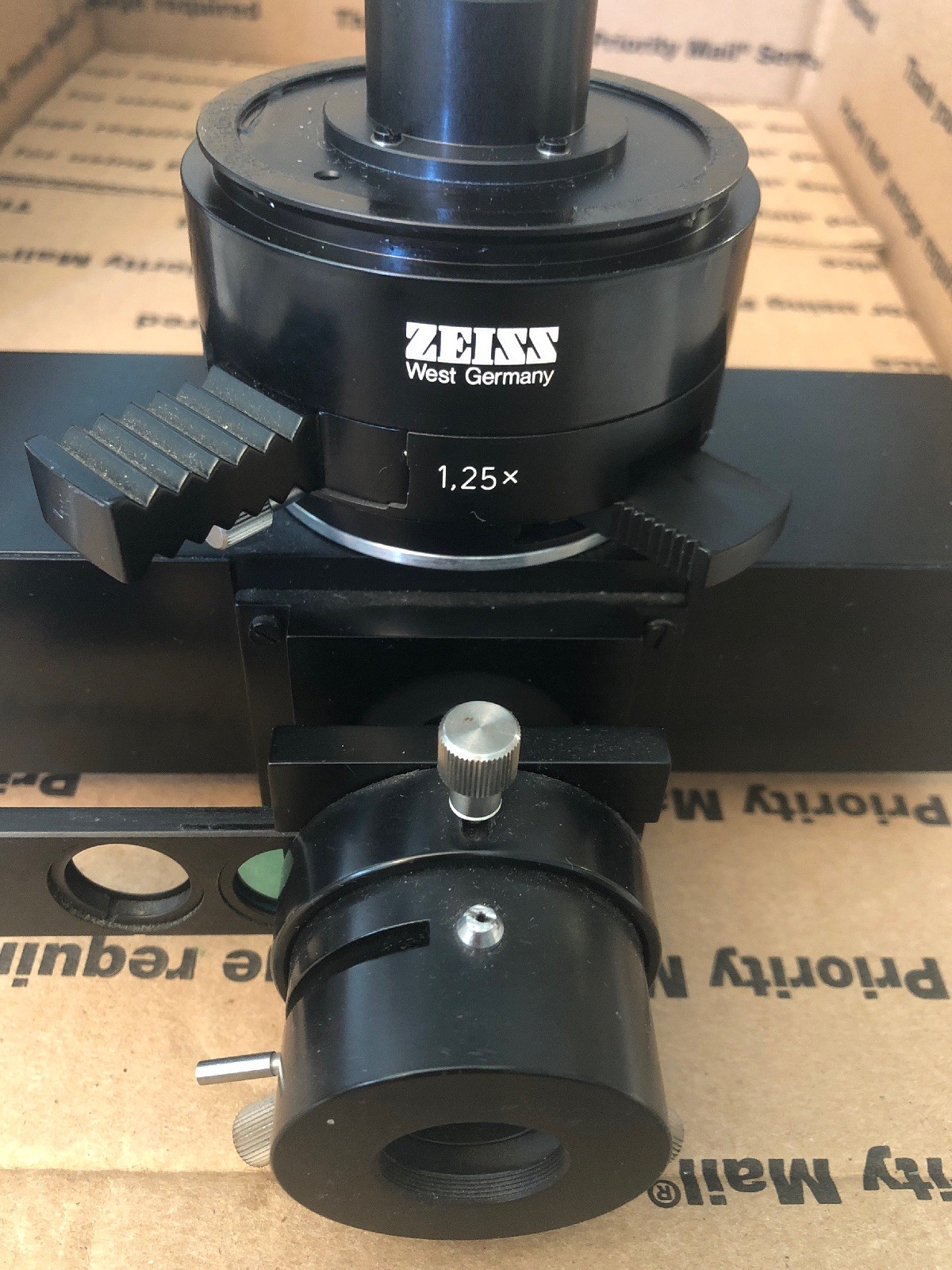 Zeiss Microscope IIIRS Vertical Illuminator Fluorescence Attachment ...