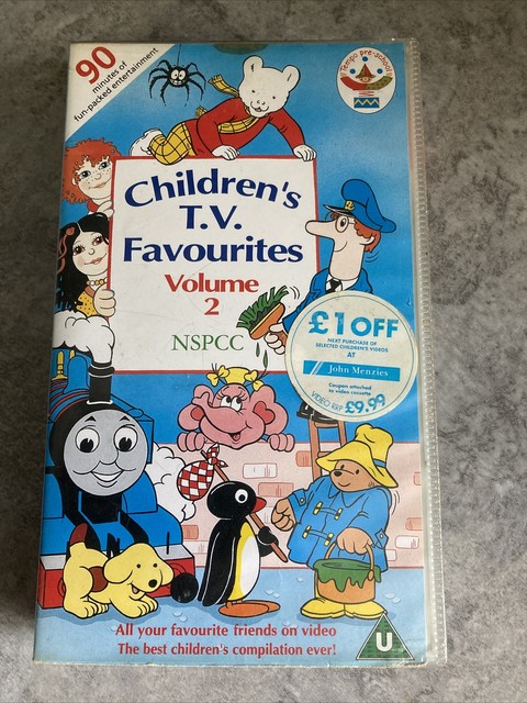 Childrens TV Favourites Volume 2 VHS Video Retro Supplied by Gaming ...