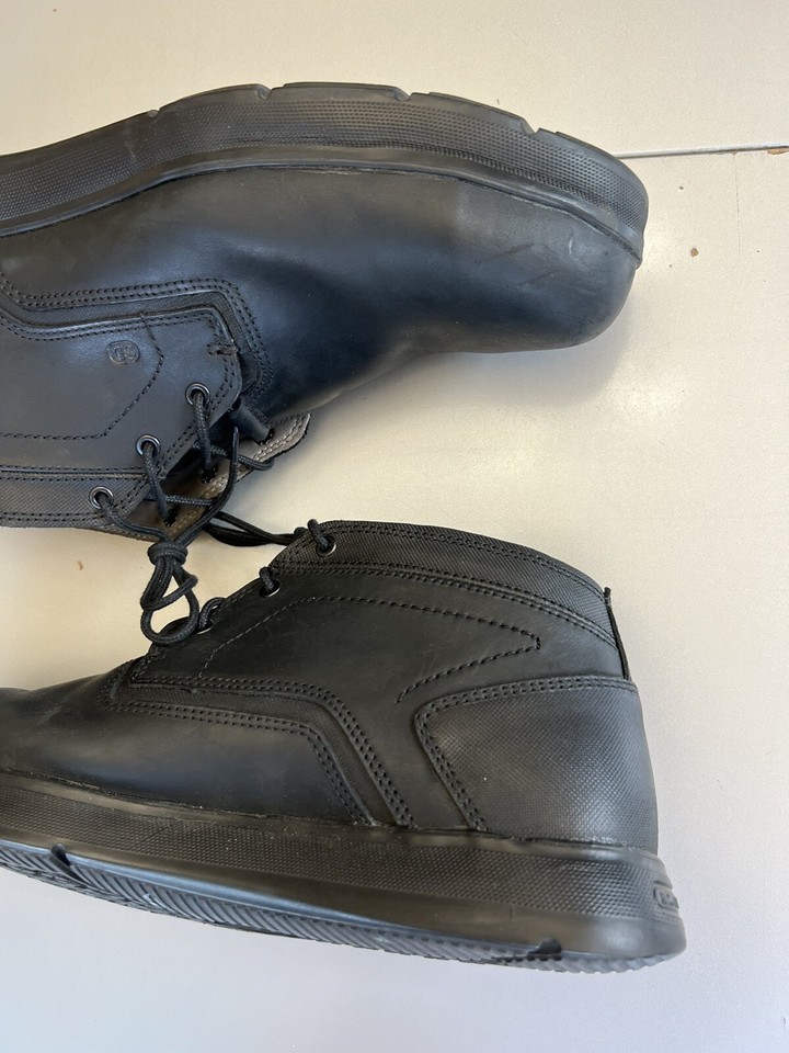 Red Wing Black Safety Steel Toe Chukka Zero G Lite Boots 6714 Work ...