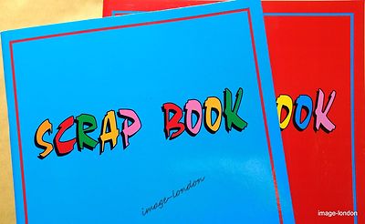 Scrap book A4 size Set of 2 scrap books scrapbook | eBay UK