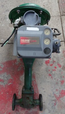Fisher 3/4" Control Valve w/ Fisher Fieldvue GX Actuator DVC6030 ...