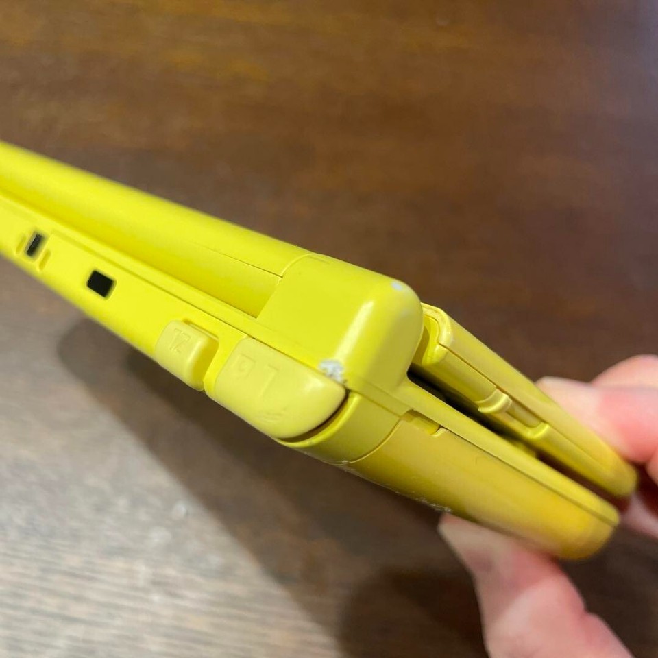 New Nintendo 3DS XL LL Pikachu Yellow Console Stylus Working Tested ...