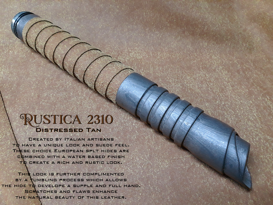 LEATHER WRAPS GENUINE COWHIDE 4FT. LIGHT SABER HILT WRAP, AXE, KNIFE ...