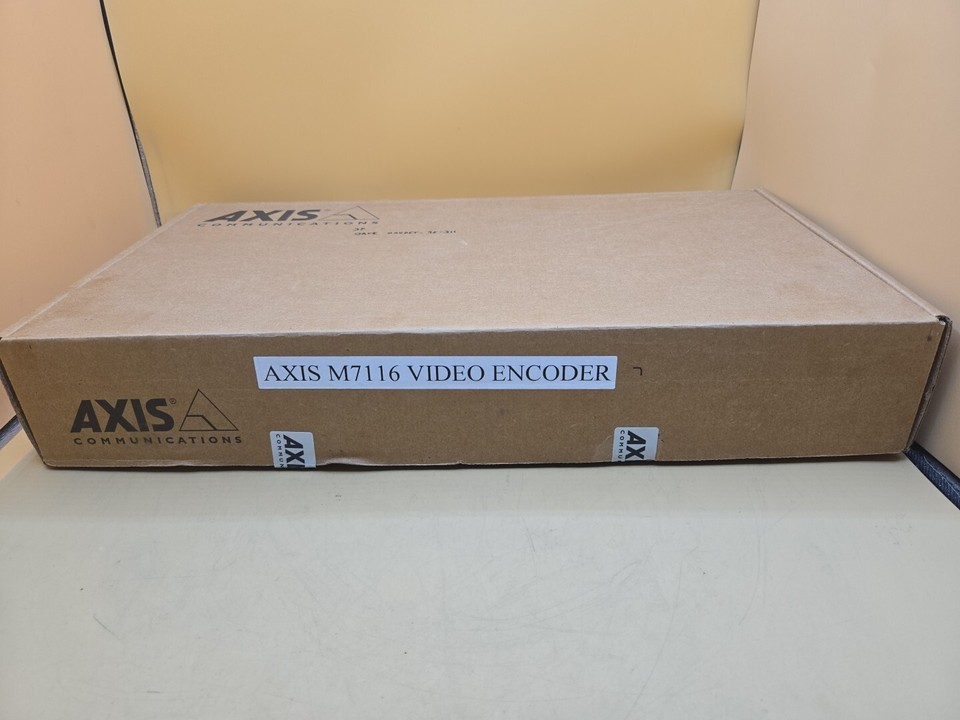 Axis Model M7116 US Video Encoder, P/N 02036-004 New Open Box READ | eBay