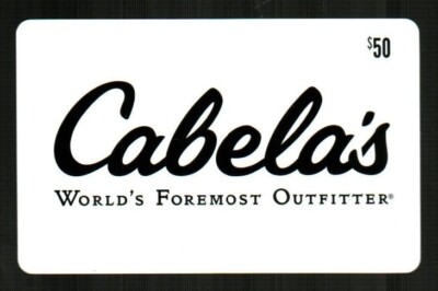 CABELA'S Classic Logo ( 2017 ) Gift Card ( $0 - NO VALUE ) | eBay