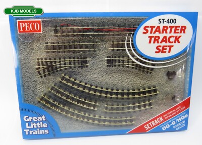 BNIB OO9 Gauge PECO ST-400 Starter Track Set - OO-9/HOe Gauge | eBay