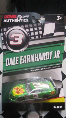 NASCAR AUTHENTICS 2024 W3 DALE EARNHARDT JR. SUN DROP LATE MODEL | eBay