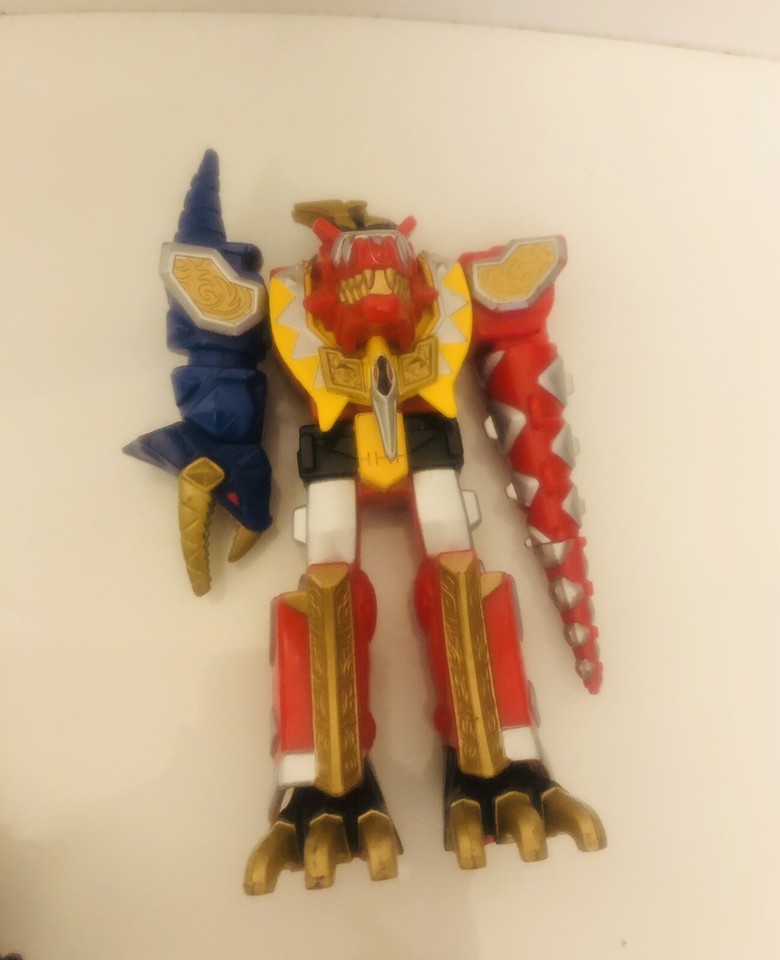Power Rangers Dino Thunder Thundersaurus Megazord 6" Action Figure 2003 ...