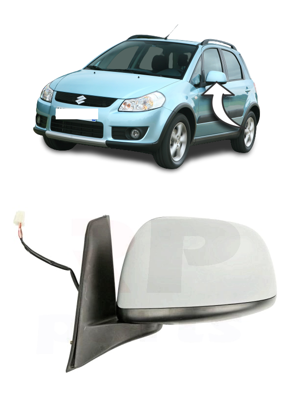 FOR SUZUKI SX4 06-13 NEW DOOR WING MIRROR ELECTRIC HEATED LEFT N/S LHD ...