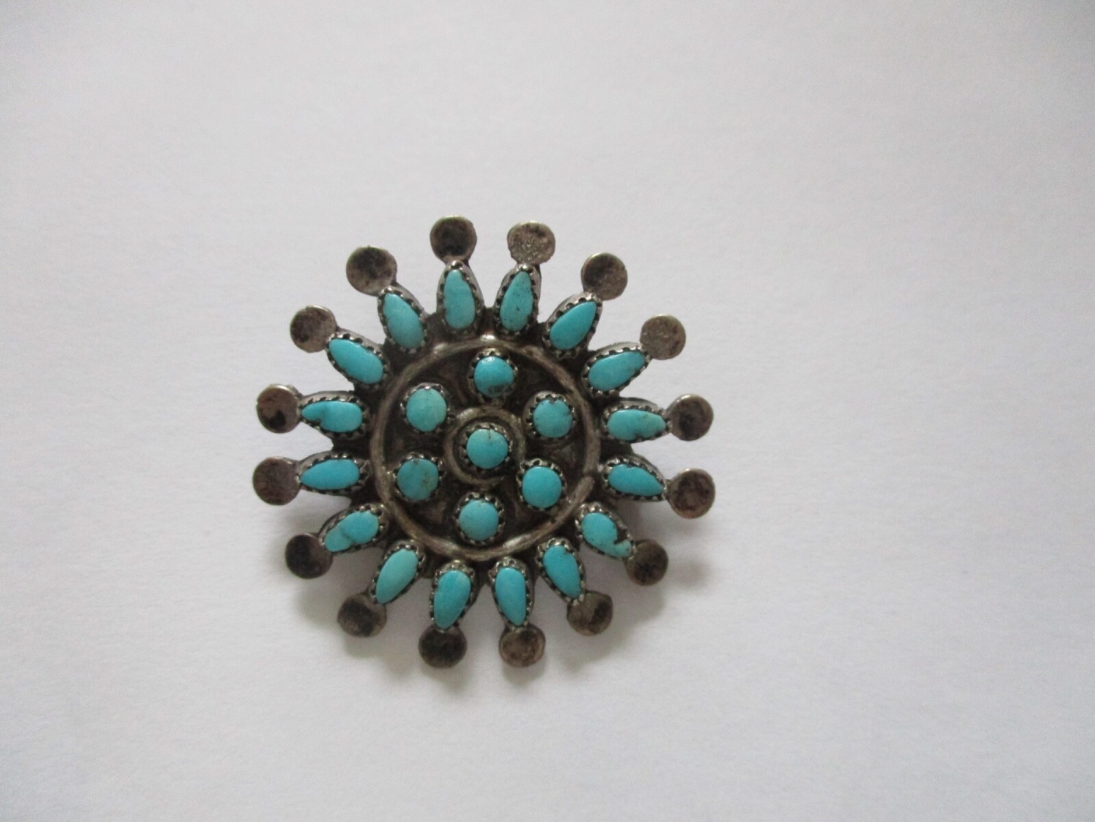 Native American Style Pin - Gem