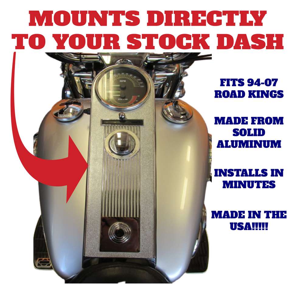 Sexy Blond Tattooed Girl Metal Dash Panel Insert. 94 - 07 Harley Road King. USA | eBay