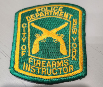 NYPD Firearms Instructor Unit Patch | eBay