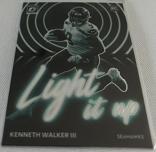 2022 Donruss Optic Football Kenneth Walker III Seattle Seahawks Light ...