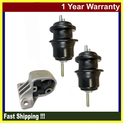 Set 3PCS MotorKing Engine Motor Mount For Subaru Legacy Outback 3.6L ...
