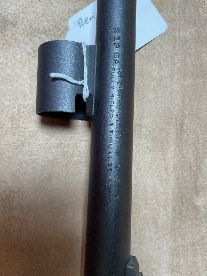 Remington 1100 Cantilever Rifled Slug Barrel 12 GA, 2 3/4in Shells | eBay