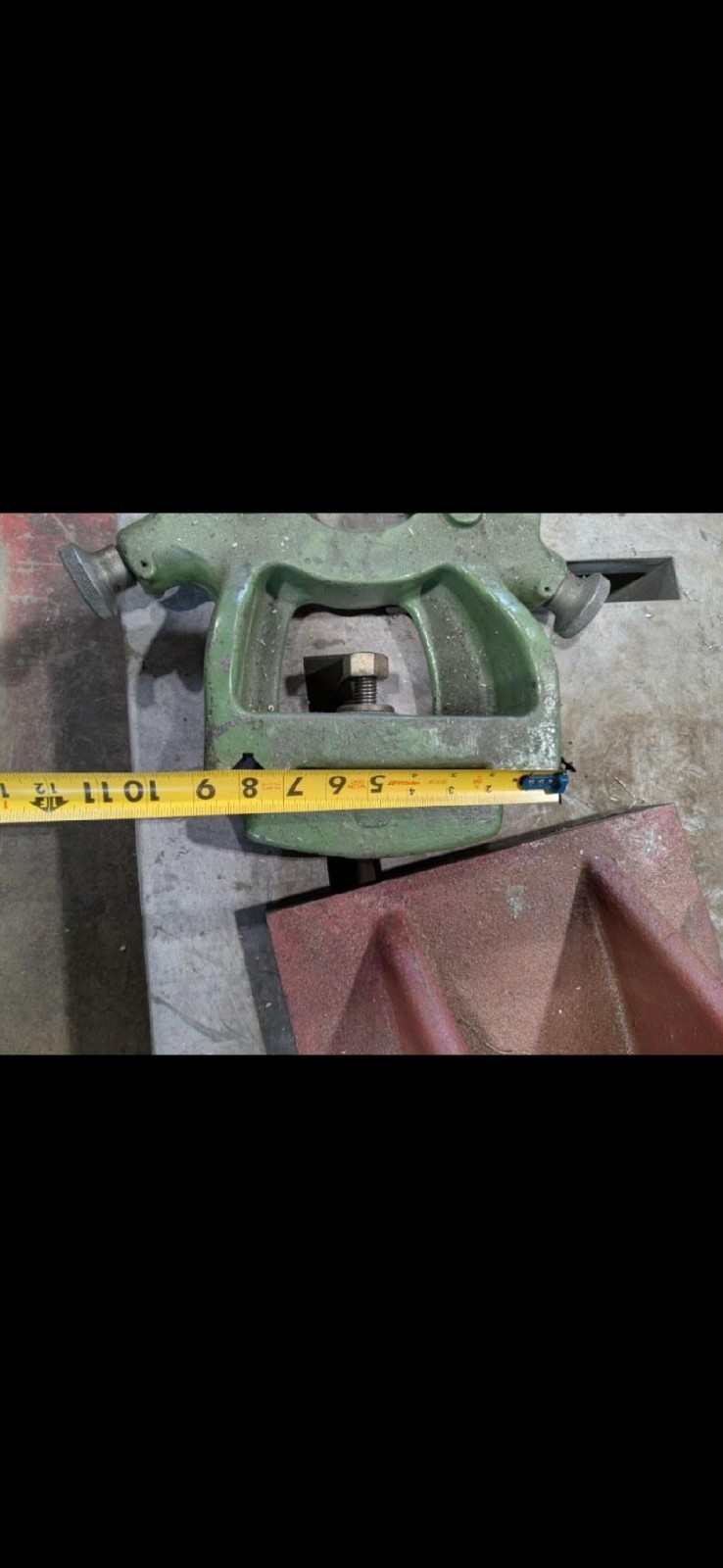 19” ? Leblond ? Metal Lathe Steady Rest Large Machinist Tool Room Clean ...