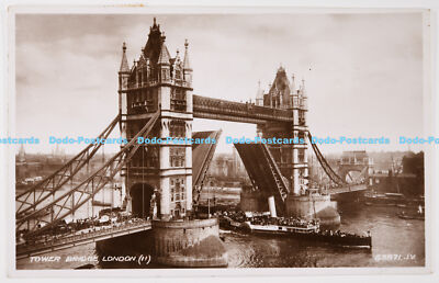 C001574 London. Tower Bridge. Valentine and Sons. RP. 1947 | eBay UK