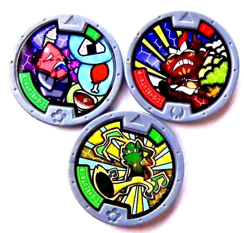 Yo-Kai Medals Watch Series 1 Medallion USA Hasbro Hungramps Tanbo ...