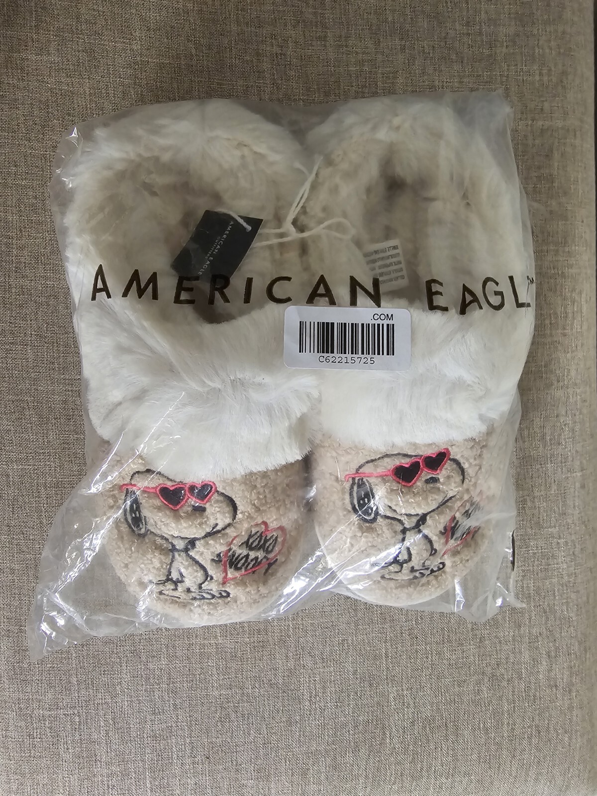 American Eagle Peanuts Snoopy w Slippers Size 8 for sale online | eBay
