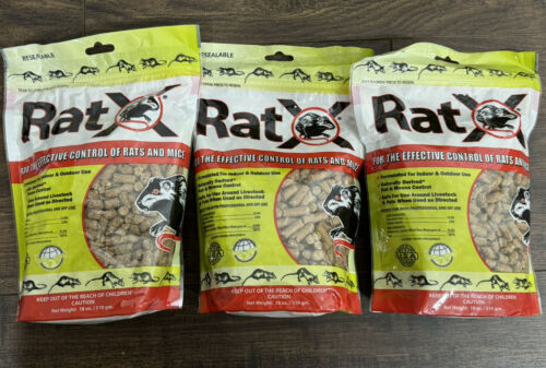 3 Pounds Total EcoClear Products RatX RAT X Mice Mouse Control | eBay