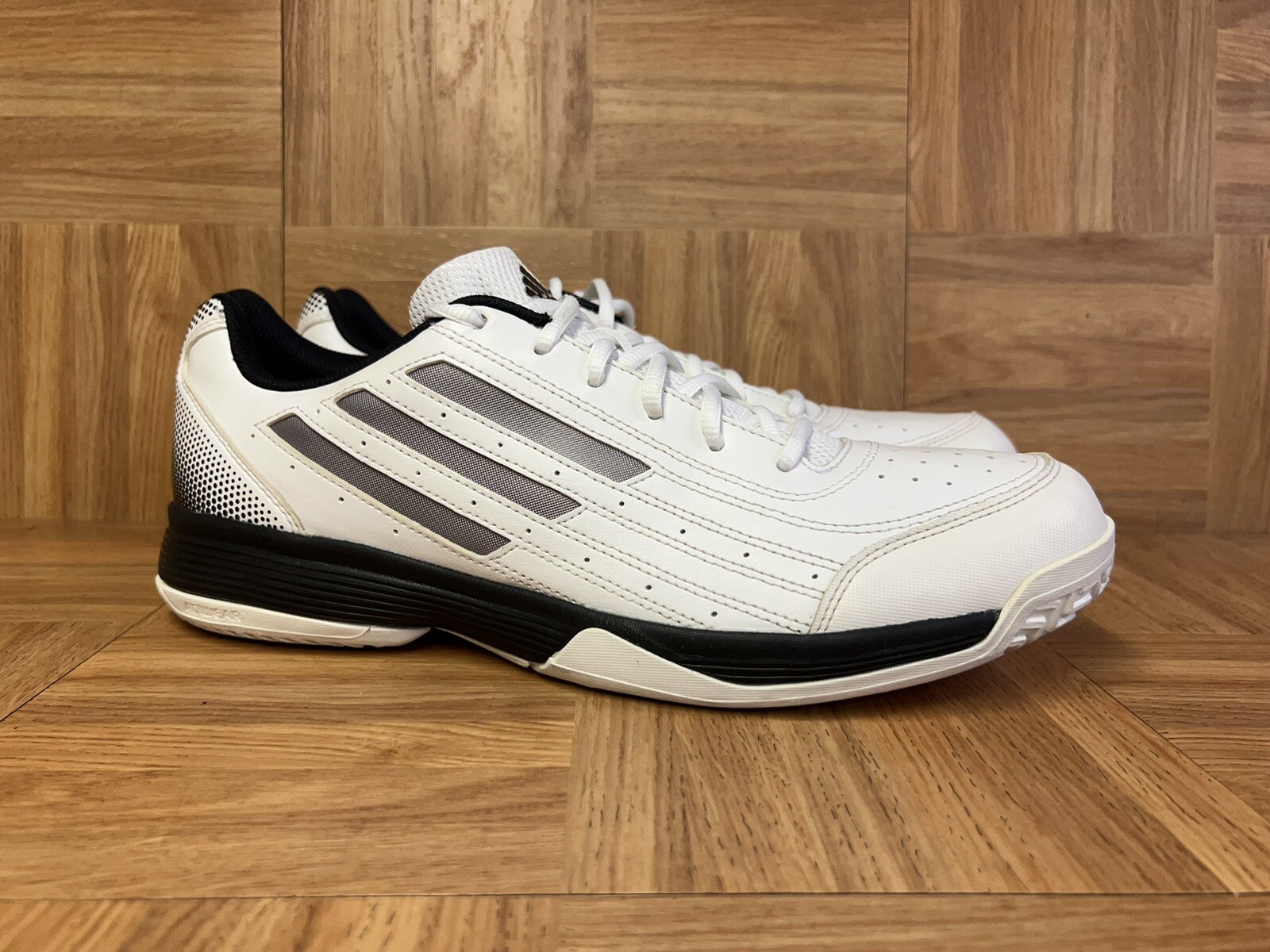 RARE🔥 Adidas Sonic Attack Tennis Shoes B34596 White … - Gem