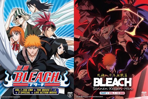 Bleach (VOL.1-366 + 4 Movie + 2 Sp + Live Film + Thousand-Year Blood ...