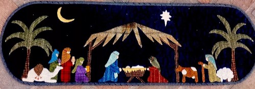 Bethlehem Scene Art Project Pattern, Includes Instructions And ...