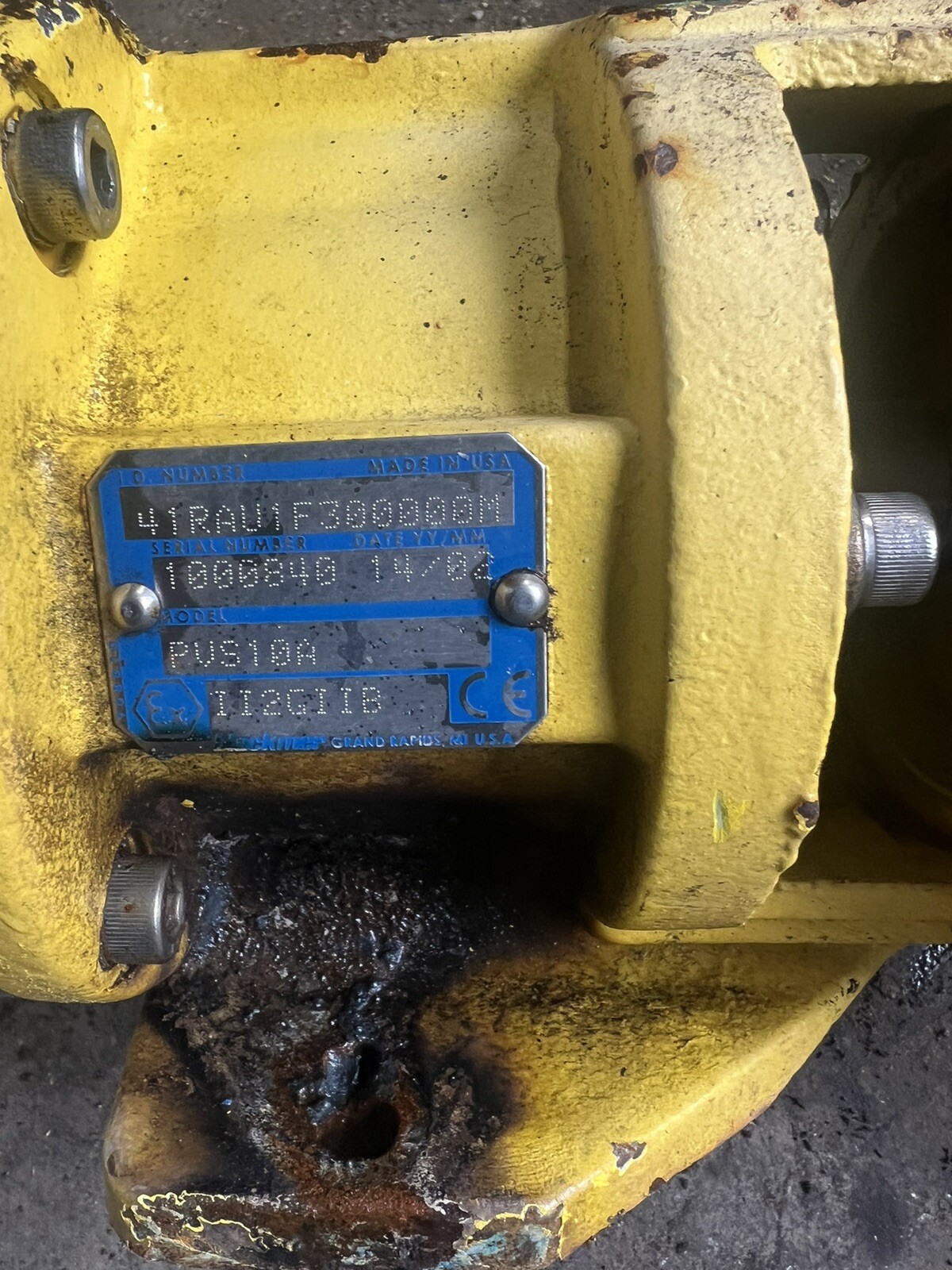 Blackmer pump PVS10A Relief Valve 65 | eBay