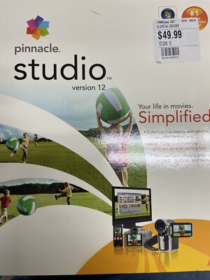 Pinnacle Studio Version 12 Movie Editing DVD for Windows 7 & Vista | eBay