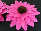 Paper Flower Wedding Party Nursery Wall Decor Shower Hot Pink Sunflower ...