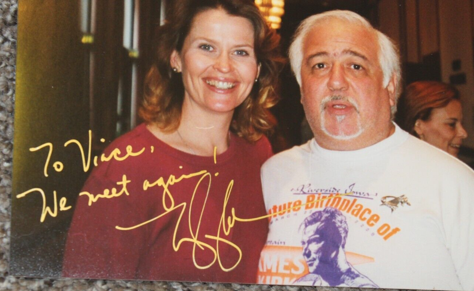 MARY KAY ADAMS - (2) Autographed Photos - 1 as GRILKA in Deep Space ...