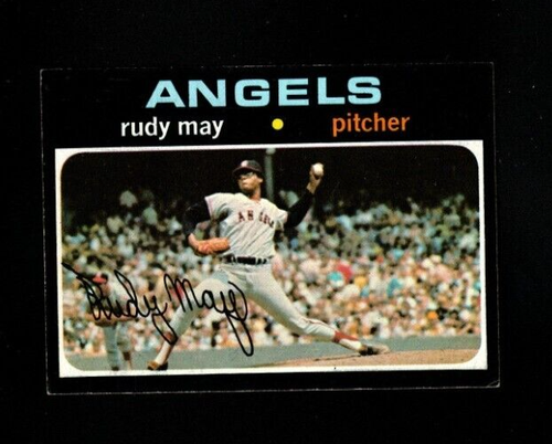 1971 Topps # 318 Rudy May Ex-Mt | eBay