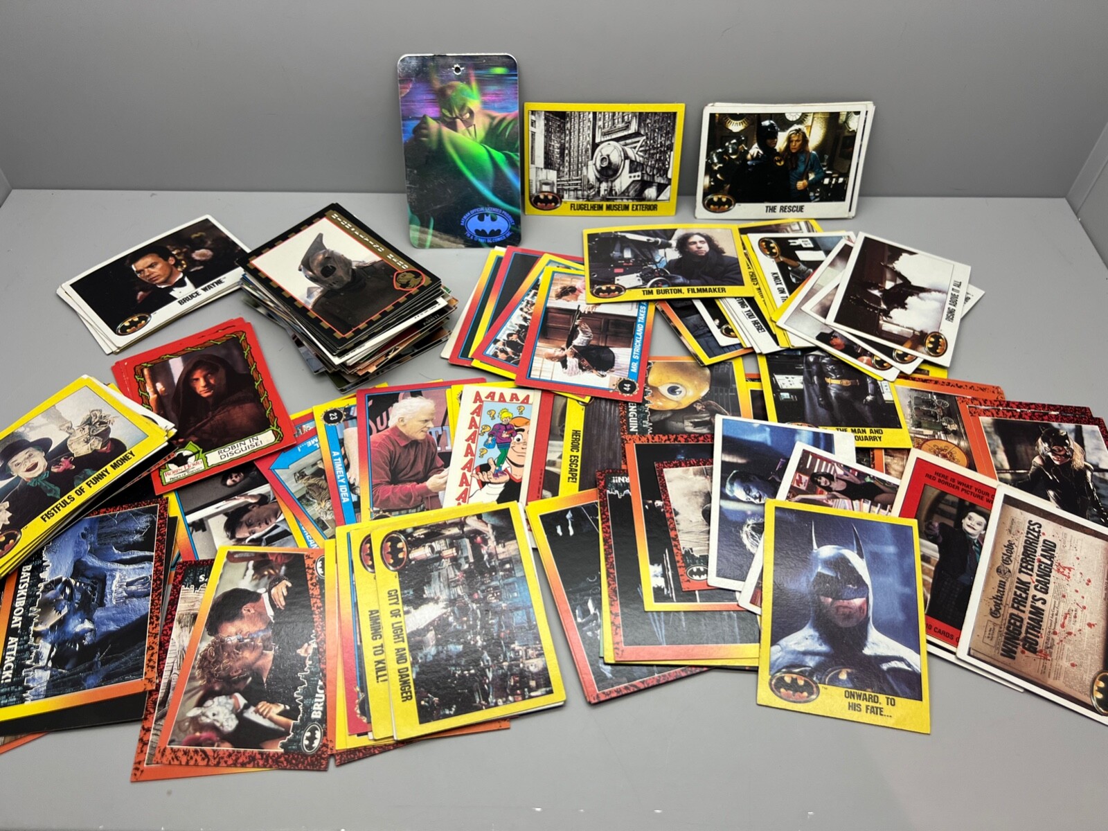 Batman Robin Hood Back to the Future Returns Baseball 1989 1991 Vintage ...