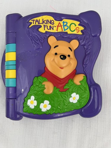 Winnie The Pooh Talking Fun ABC's Alphabet Learning Book Toy By Mattel ...