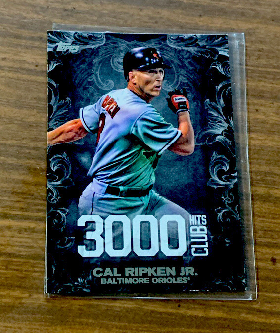Cal Ripken Jr 2016 Topps Update 3000 Hits Club #3000H-9, Baltimore ...