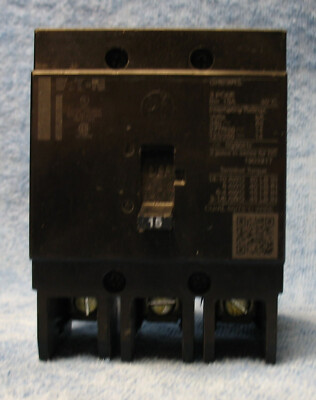 Eaton GHB3015 Series C Complete Molded Case Circuit Breaker - Black | eBay