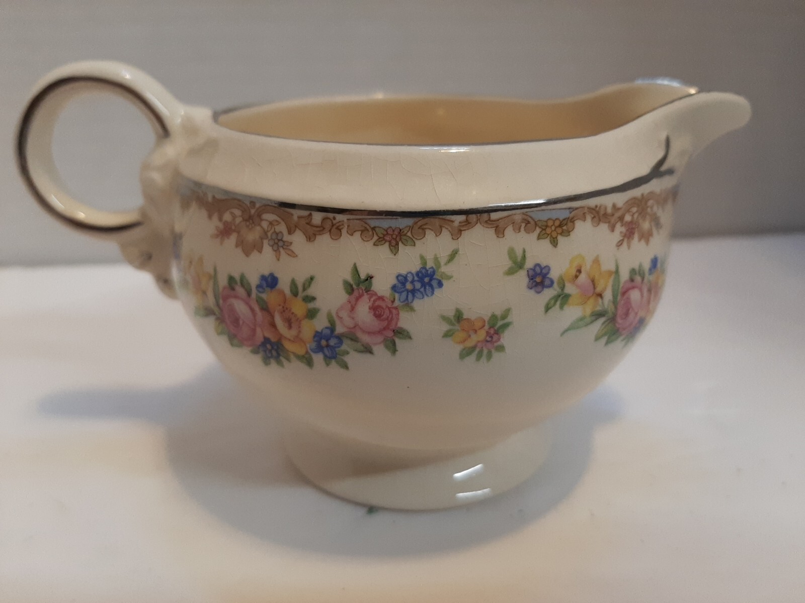 crown potteries co Creamer Made In USA 7267 F5 | eBay