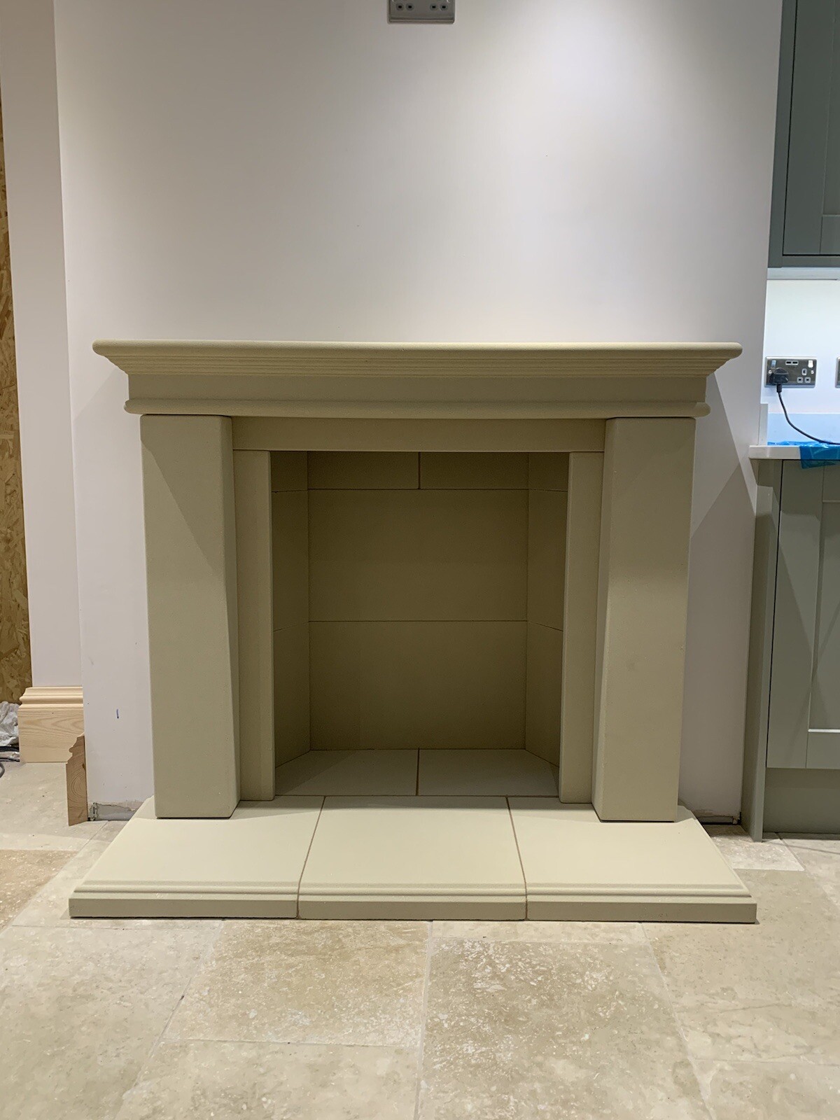 STONE FIREPLACE/ STONE FIRE SURROUND NEW GEORGIAN HAND MADE UK PERSONAL ...