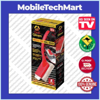 Grill-Gleam Brush Scrapper AS SEEN ON TV Bristle free Clean Restore ...