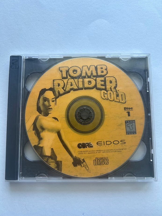 Tomb Raider Gold Windows PC 2-Disc Set CD-ROM Original 788687104814 | eBay