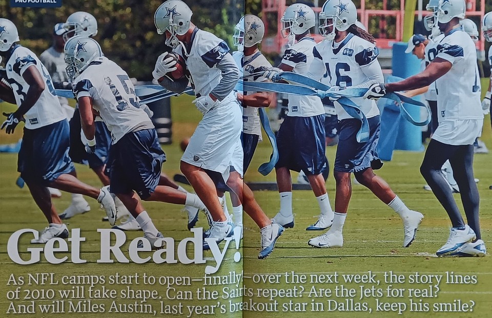 Sports Illustrated July 2010 Floyd Little Bobby Cox Cutler McNabb Jets ...