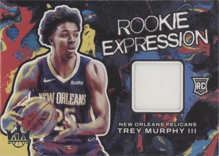 2021-22 Panini Court Kings - Rookie Expression Memorabilia Trey Murphy ...