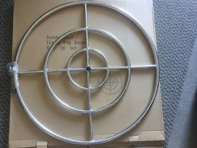 30" Stainless Steel Fire Pit Ring, Builder Pack of 6 | eBay