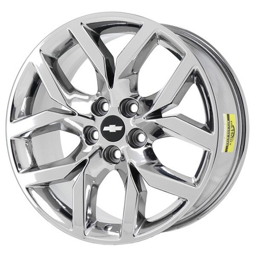19" CHEVROLET IMPALA PVD BRIGHT CHROME-C WHEEL RIM FACTORY OEM 5613 ...